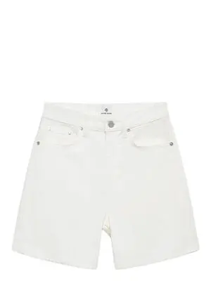 ANINE BING ANINE BING Kat High Rise Straight Leg Denim Shorts