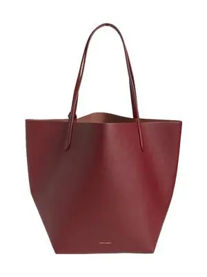 MANSUR GAVRIEL Mansur Gavriel Soft Leather Everyday Tote Oxblood/rosewood