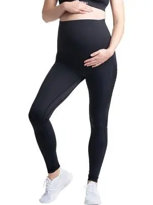 PREGGO LEGGINGS Kahina High-waist Maternity/postpartum Active Leggings - Black