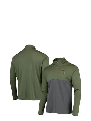 LEVELWEAR Chicago White Sox Quarter-zip Jacket - Olive