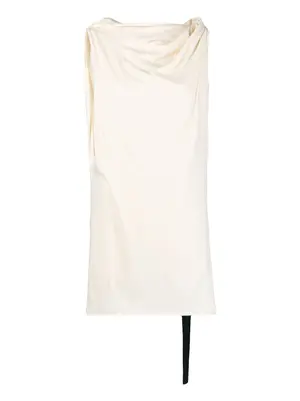 Rick Owens Draped Tunic - Neutrals