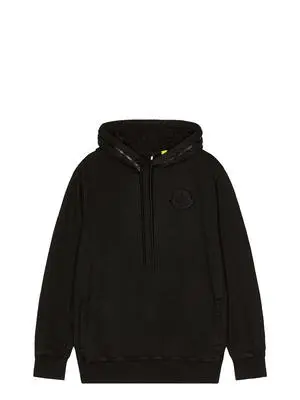 Moncler Hoodie Sweater - Black | Editorialist