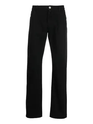 Raf Simons Straight-leg Trousers - Black