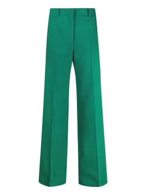 VALENTINO High-Waist Wide-Leg Trousers