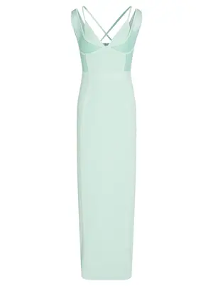 Herve Leger Bandage Midi Dress - Light Green