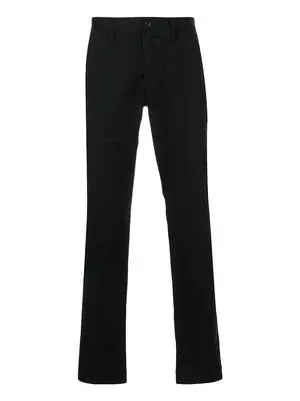 Ralph Lauren Slim-fit Cotton Trousers - Black