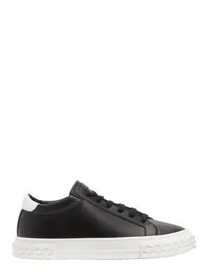 GIUSEPPE ZANOTTI Two-Tone Lace-Up Sneakers