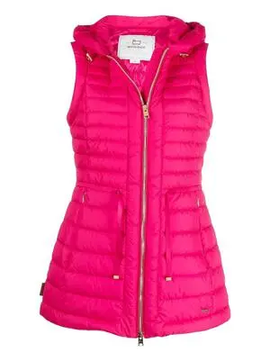 Woolrich Hibiscus Padded Gilet - Pink