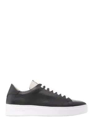 Philipp Plein Leather Lace-up Sneakers - Black