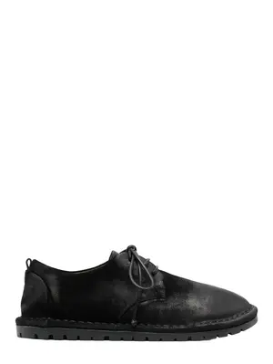 Marsèll Sancrispa Alta Suede Derby Shoes - Black