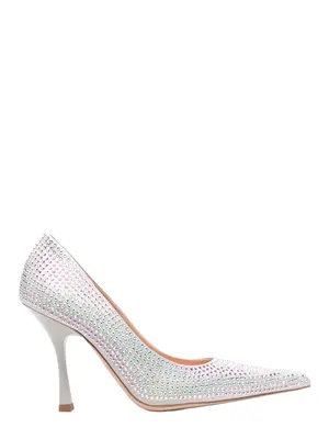 Liu Jo X Leonie Hanne Crystal-embellished Pumps - Grey