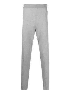 Corneliani Fine-knit Track Pants - Grey