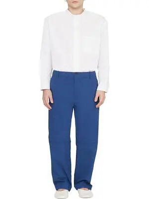 3.1 Phillip Lim 3.1 Phillip Lim Cotton-Nylon Twill Cargo Pants Blue