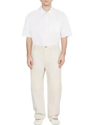 3.1 Phillip Lim 3.1 Phillip Lim Cotton-Nylon Twill Cargo Pants Sand