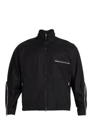 3.1 Phillip Lim Curve-zip Blouson Jacket - Black