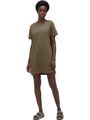 Everlane Everlane Organic Cotton T-Shirt Dress Beech