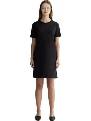 Everlane Organic Cotton Weekend T-shirt Dress - Black