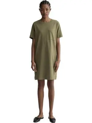 Everlane Organic Cotton T-shirt Dress - Kalamata