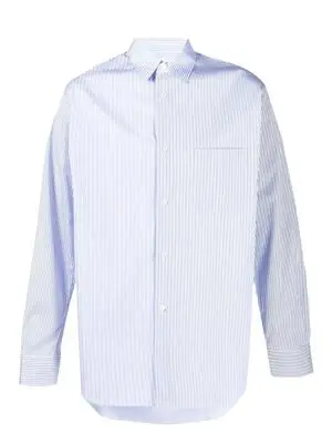 Comme Des Garçons Forever Multi-stripe Shirt - Blue