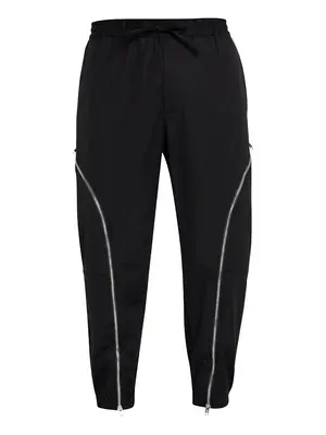 3.1 Phillip Lim Curve-zip Cargo Jogger Pants - Black