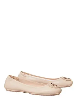 Tory Burch Tory Burch Minnie Travel Ballet Flats Soft Pink