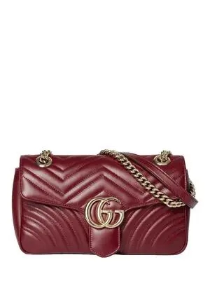 Gucci GG Marmont Small Shoulder Bag Red