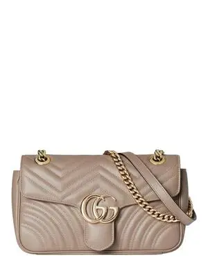 Gucci GG Marmont Medium Shoulder Bag Neutral