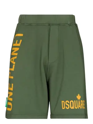 Dsquared2 Logo-print Track Shorts - Green