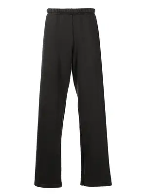 LES TIEN Puddle Wide-leg Track Pants - Black