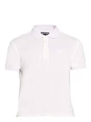 Vilebrequin Solid Terry Polo Shirt - White