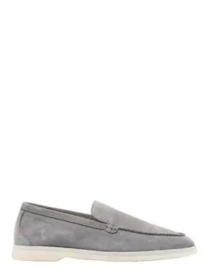 SCAROSSO Scarosso Ludovica Suede Loafers Grey