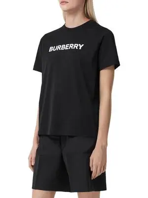 Burberry Margot Logo T-Shirt Black