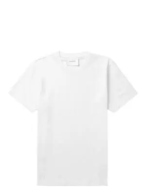 FRAME Cotton-jersey T-shirt - White