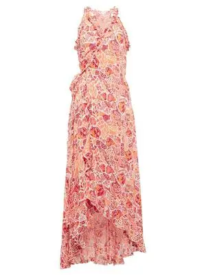 Poupette St Barth Tamara Printed Maxi Dress - Multicoloured