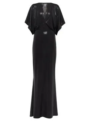 Norma Kamali Obie Maxi Dress - Black