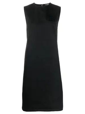 Raf Simons Sleeveless Shift Dress - Black