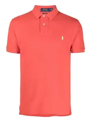 Polo Ralph Lauren Embroidered Logo Polo Shirt Red