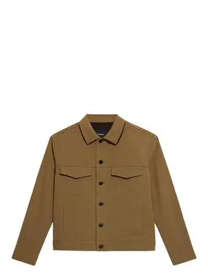 Theory Theory River Trucker Jacket Duffle