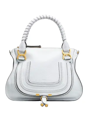 Chloé Chloe Marcie Satchel Bag 4e7 Light Cloud