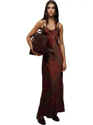 REFORMATION Reformation Parma Silk Dress Agate