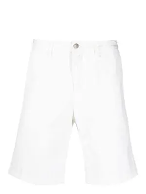 Massimo Alba Knee-length Shorts - White