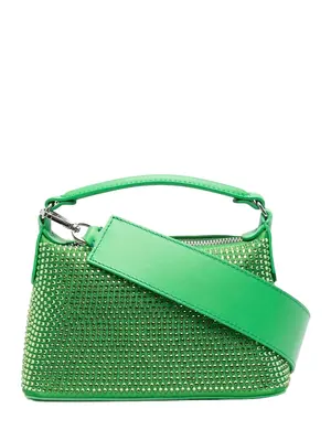 Liu Jo Small Rhinestone-embellished Satchel - Green