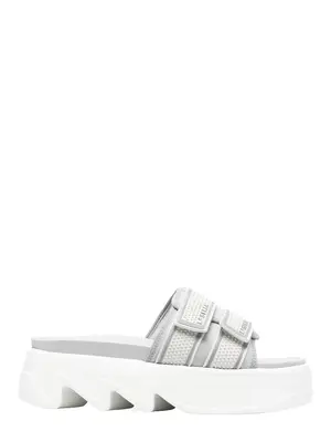 LE SILLA Poolside Platform Sandals - Grey