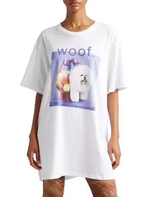 Collina Strada Collina Strada Oversize Graphic T-Shirt Woof