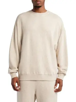ELWOOD Core Oversize Crewneck Sweatshirt - Oatmeal