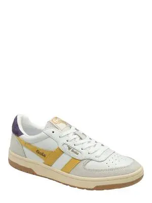 Gola Hawk Sneaker - White/pollen/plum
