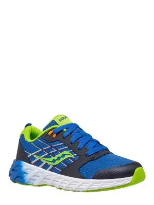 Saucony Saucony Wind 2.0 Water Repellent Sneaker Blue/green