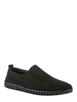 SPRING STEP SHOES Mateo Slip-on Sneaker - Black Nubuck