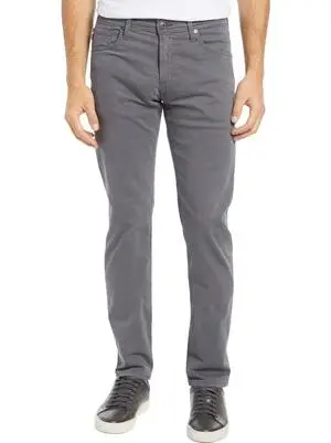 Ag Tellis Slim Fit Stretch Twill Pants - Stone Grey