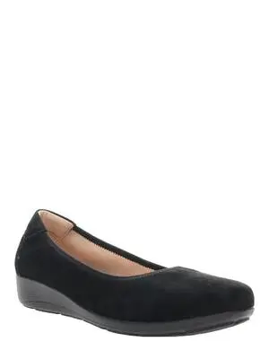 PROPET Propét Yara Wedge Slip-On Black Suede